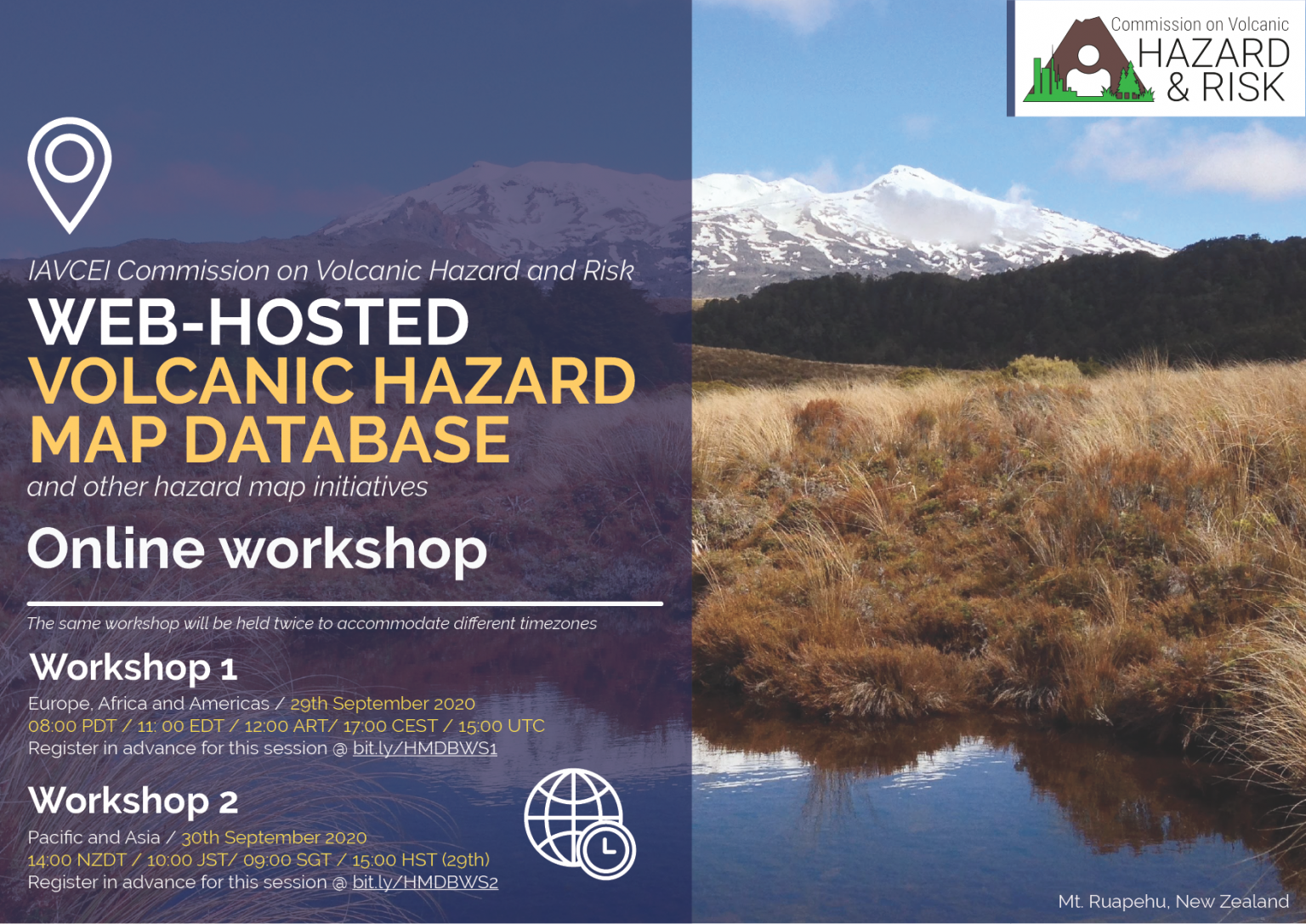 Volcanic Hazard Maps Database Online Workshop - Volcanic Hazard Maps